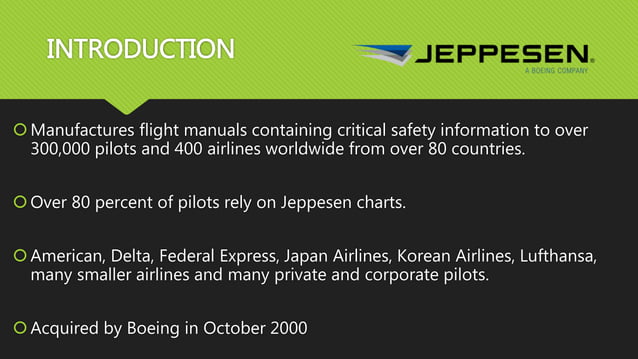 Improving performance and flexibility and Jeppesen | PPT