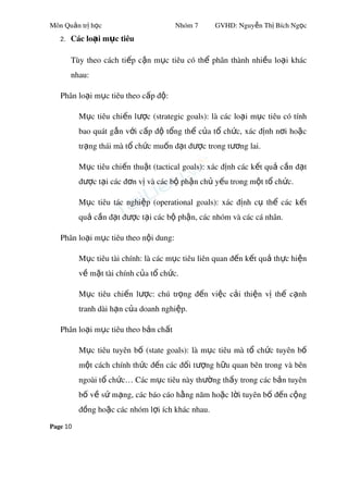 Tiểu luận quản trị học. | PDF