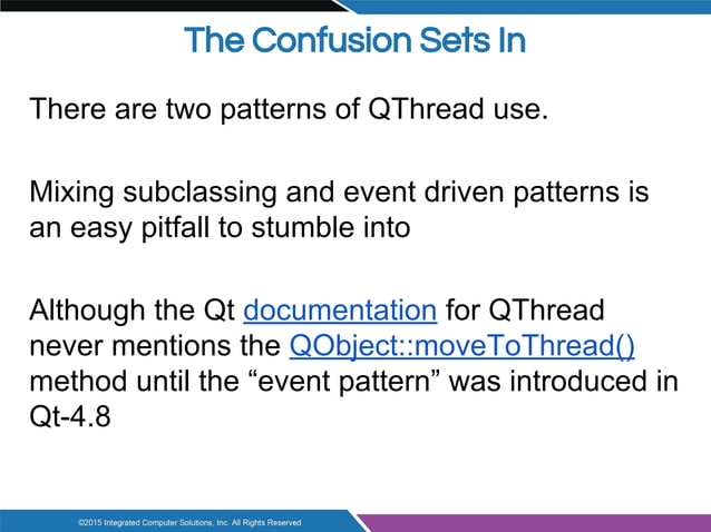 QThreads: Are You Using Them Wrong? | PDF | Programming Languages | Computing