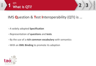 TAO DAYS - Creation of QTI Items | PDF | Technology & Computing