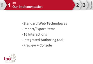 TAO DAYS - Creation of QTI Items | PDF | Technology & Computing