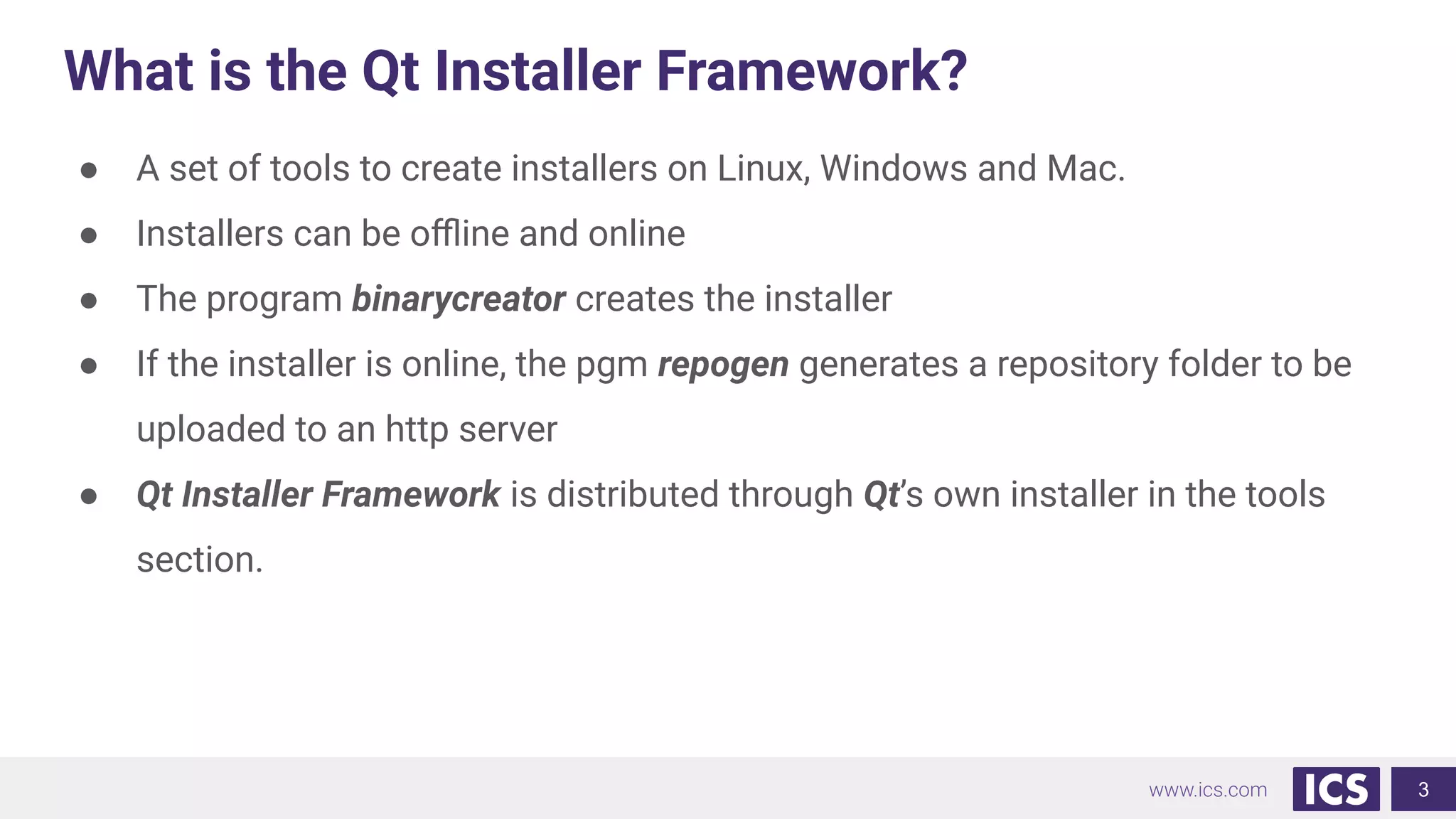 Qt Installer Framework | PDF | Operating Systems | Computer Software and Applications