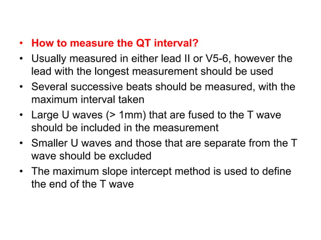 QT INTERVAL IN ECG,CAUSES OF SHORT AND LONG QT INTERVAL | PPT