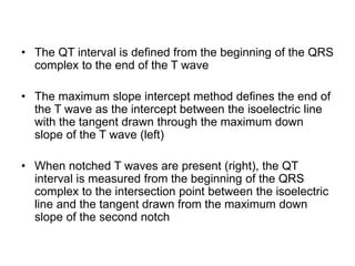 QT INTERVAL IN ECG,CAUSES OF SHORT AND LONG QT INTERVAL | PPT