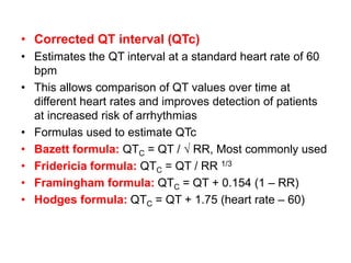 QT INTERVAL IN ECG,CAUSES OF SHORT AND LONG QT INTERVAL | PPT