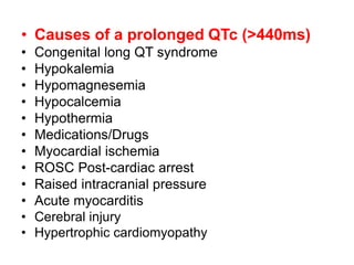 QT INTERVAL IN ECG,CAUSES OF SHORT AND LONG QT INTERVAL | PPT