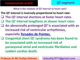 Approach to a patient with QTc interval abnormality in ECG | PPSX