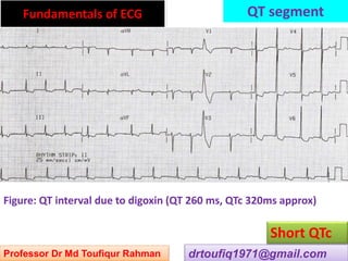 Approach to a patient with QTc interval abnormality in ECG | PPSX