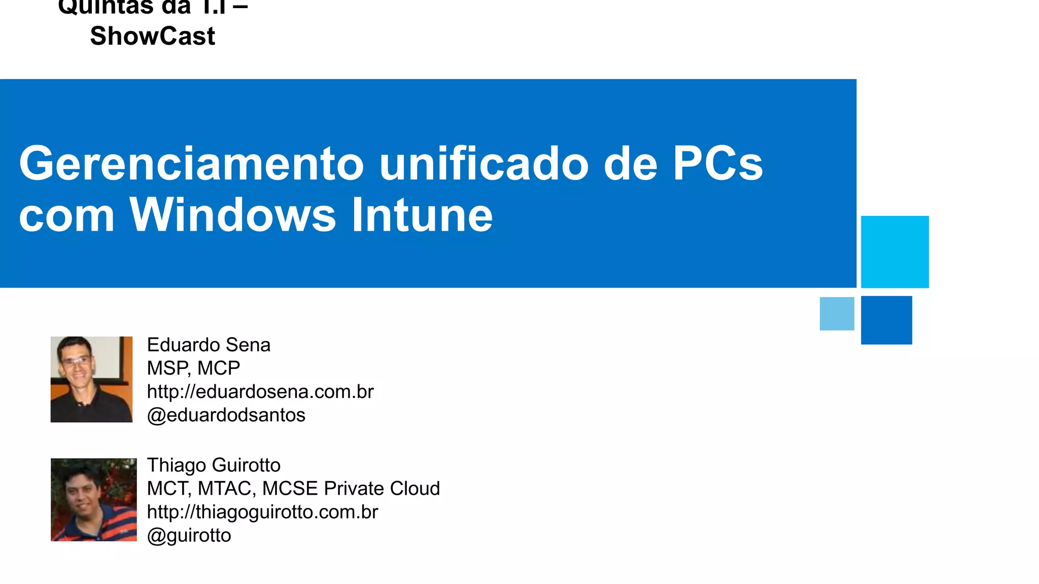 Qti windows intune | PPT