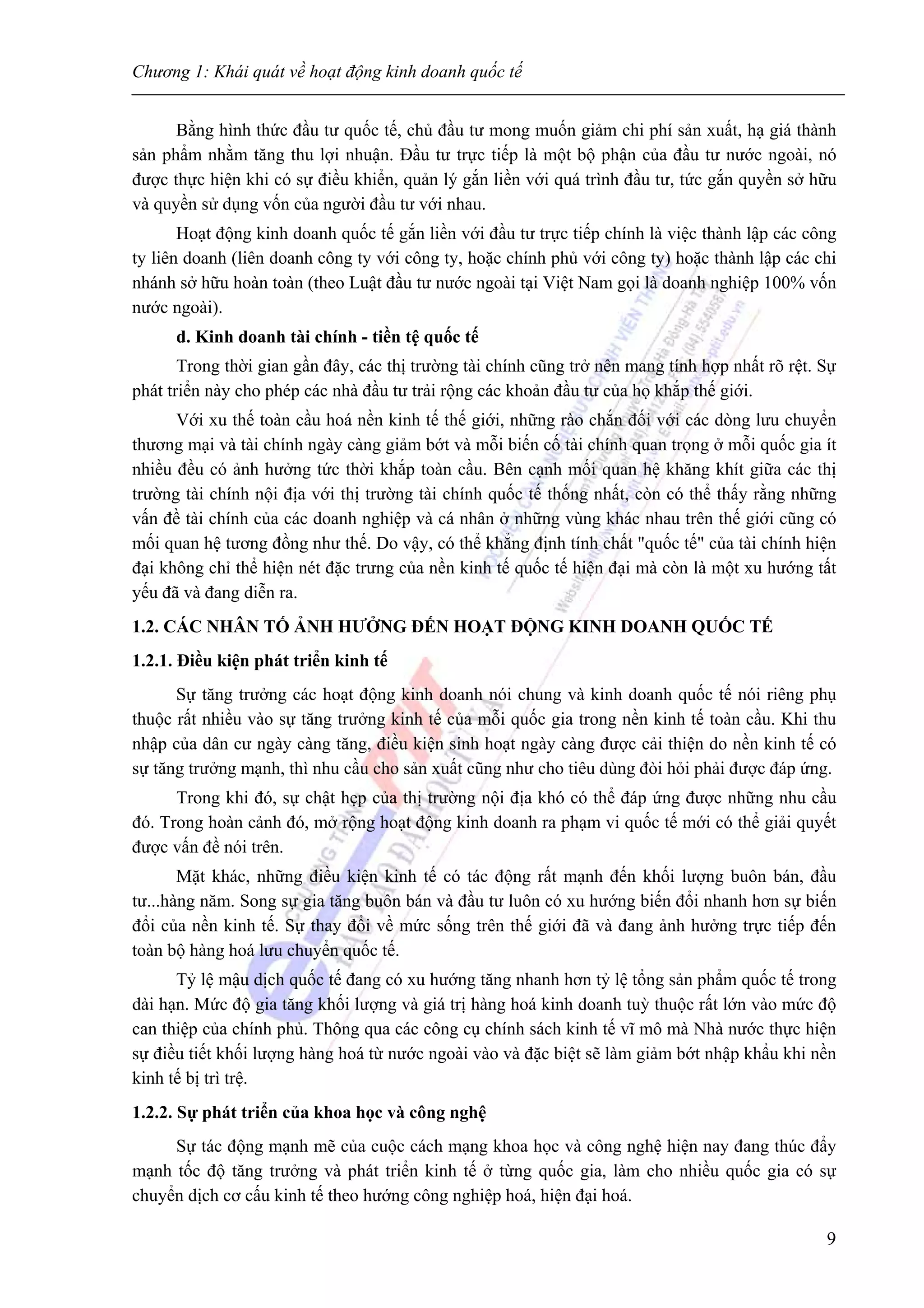 Giáo trình quản trị kinh doanh quốc tế | PDF