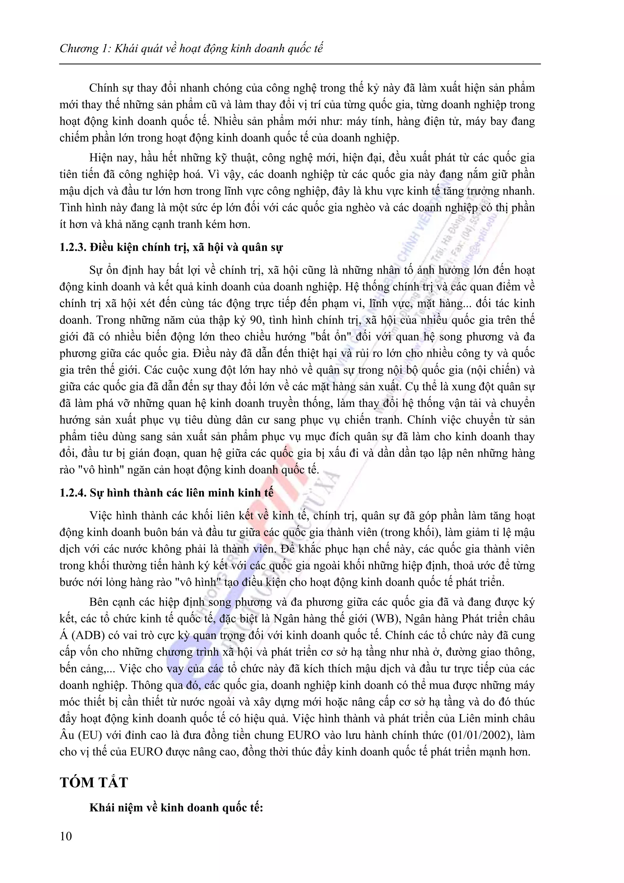 Giáo trình quản trị kinh doanh quốc tế | PDF