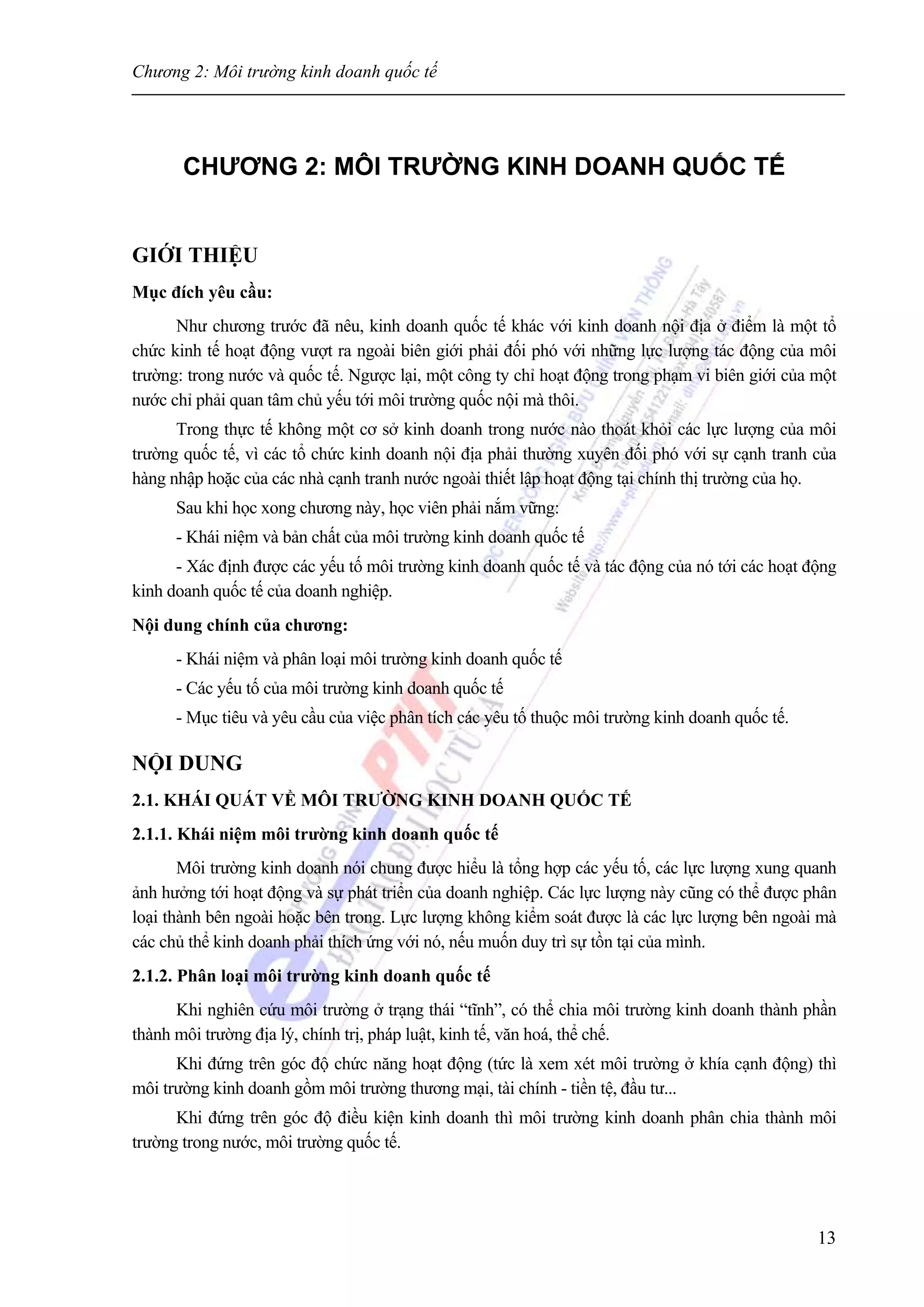 Giáo trình quản trị kinh doanh quốc tế | PDF