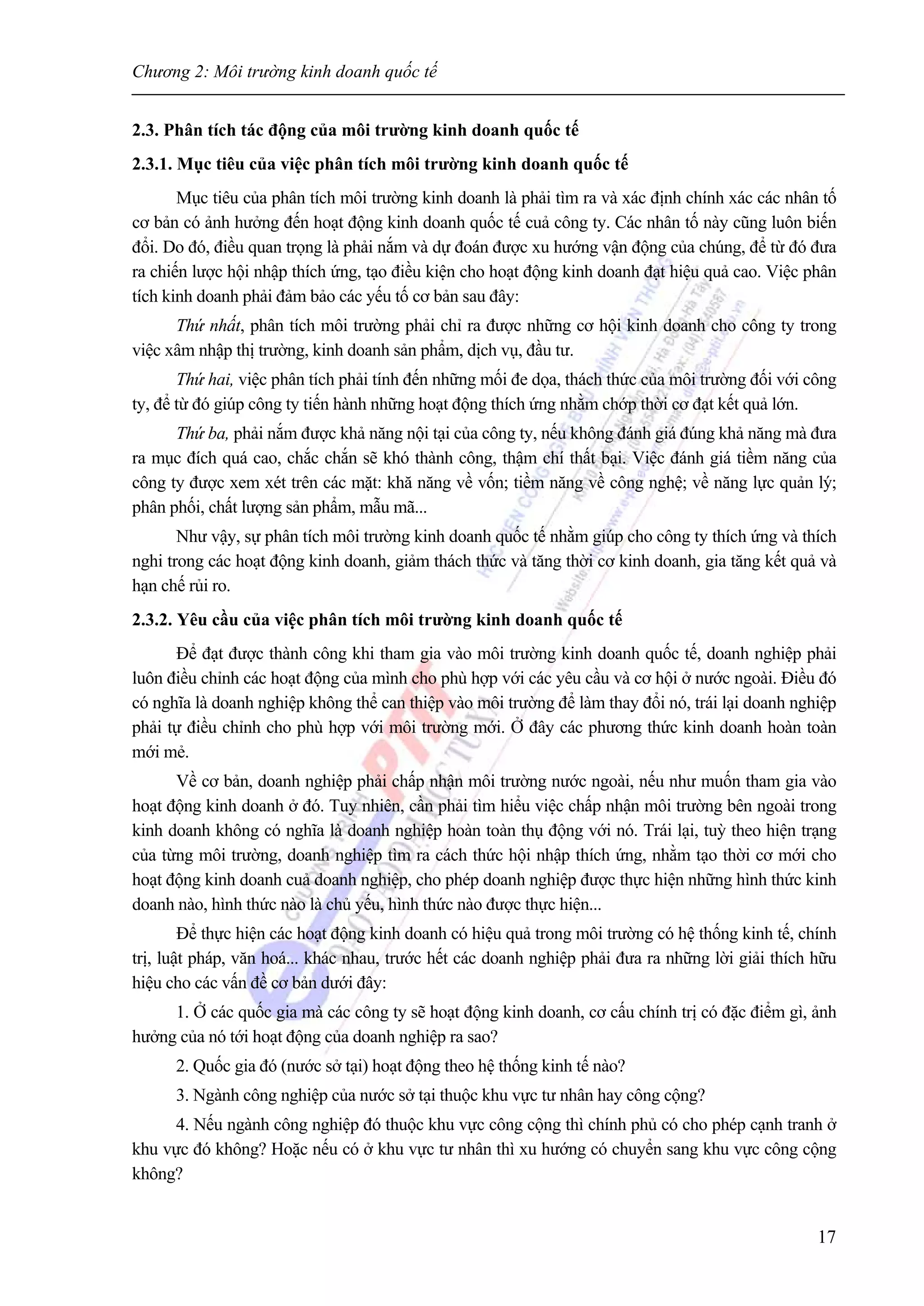 Giáo trình quản trị kinh doanh quốc tế | PDF