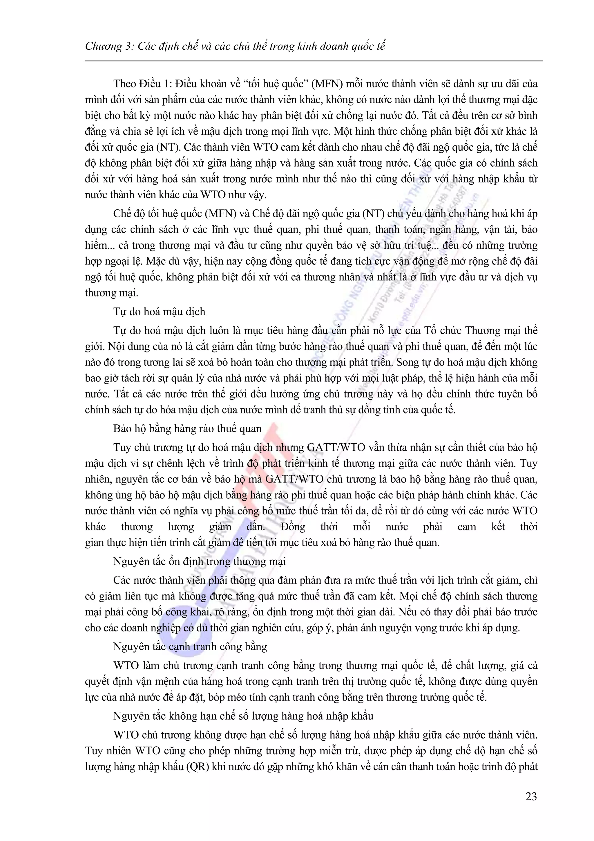 Giáo trình quản trị kinh doanh quốc tế | PDF