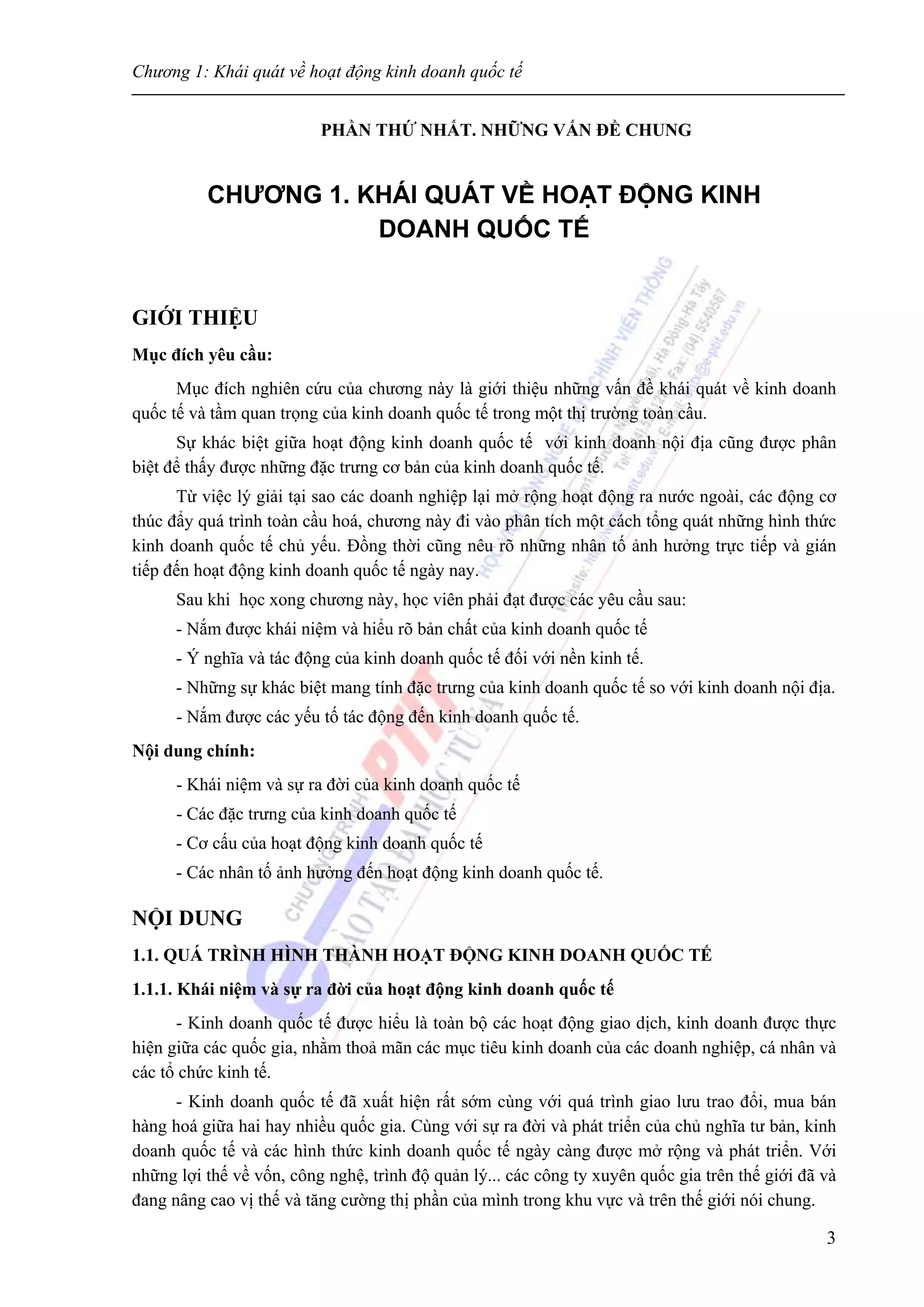 Giáo trình quản trị kinh doanh quốc tế | PDF