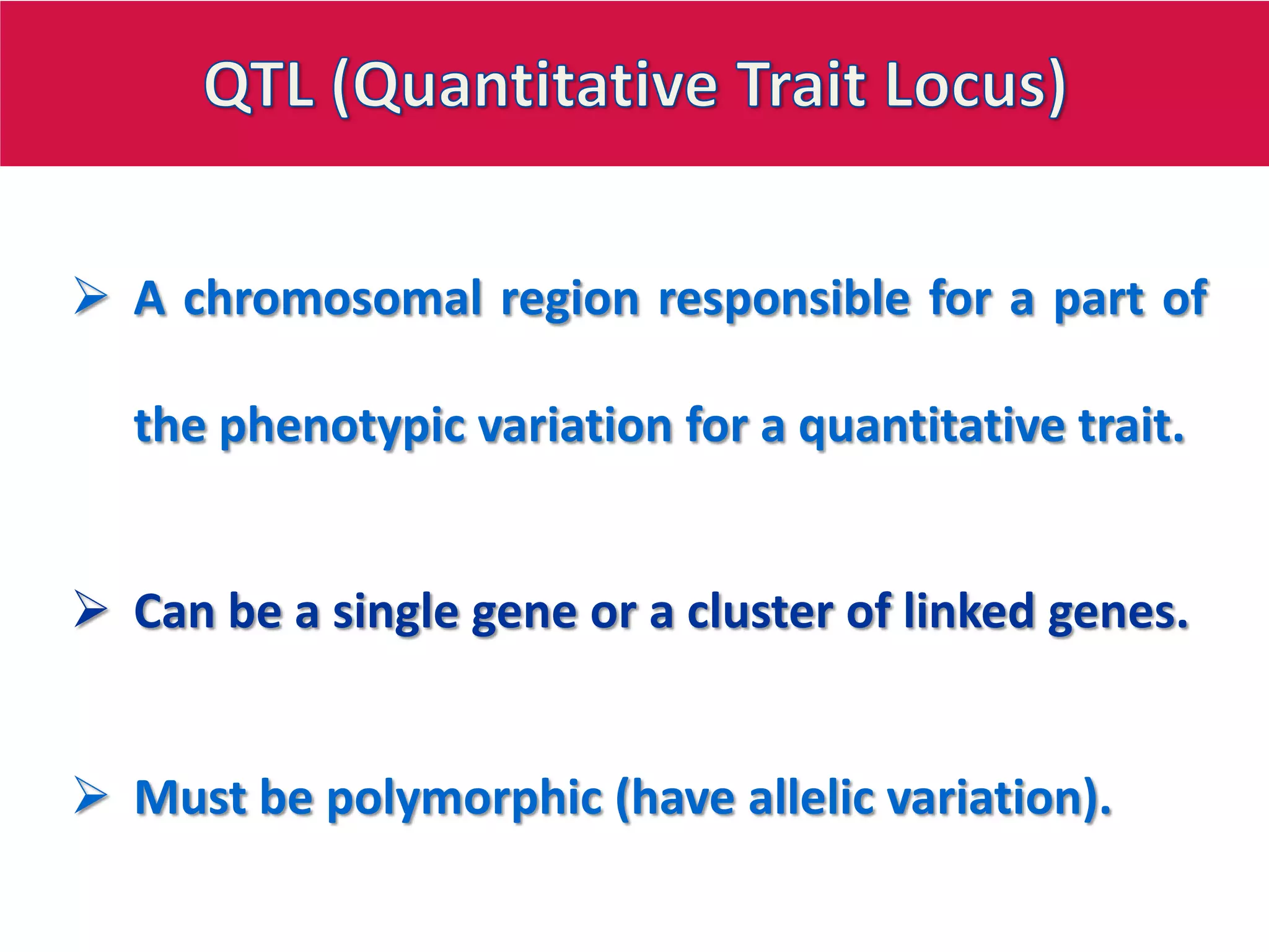 Quantitative trait loci (QTL) analysis and its applications in plant breeding | PDF