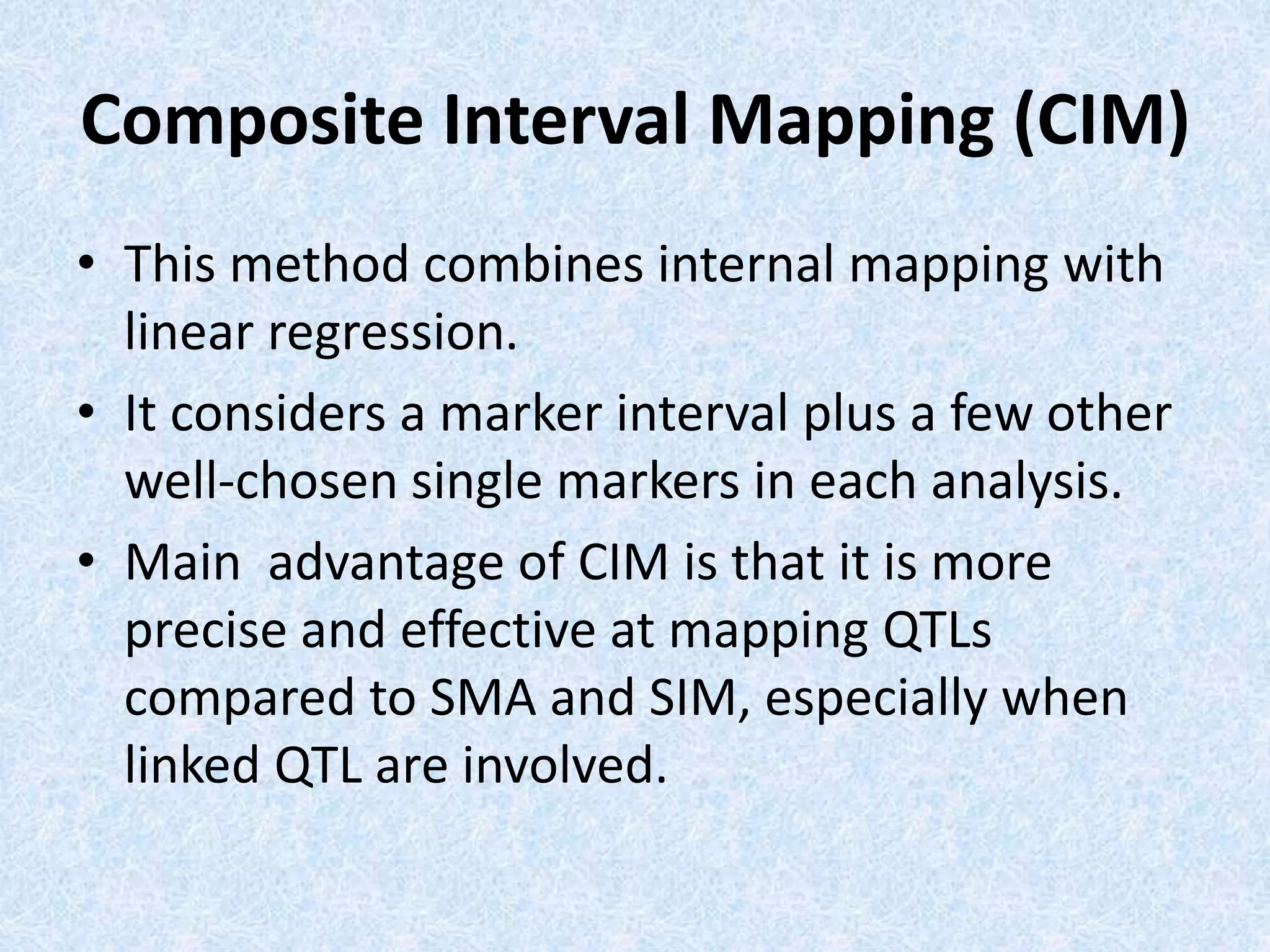 Qtl and its mapping | PPTX