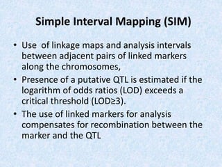 Qtl and its mapping | PPTX