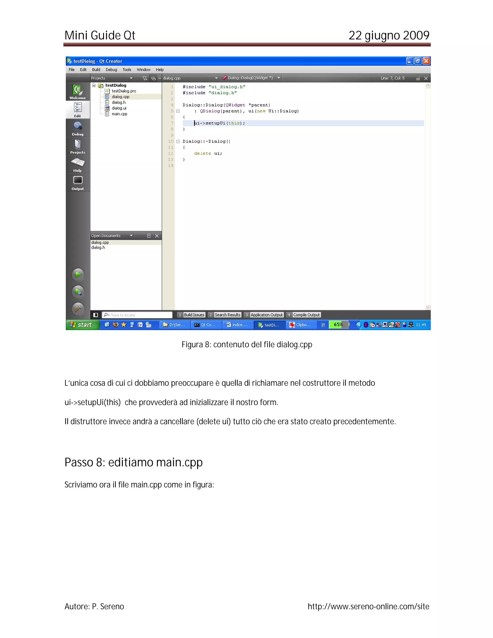 Qt Lezione1: Creare una dialog Window con Qt Creator in 10 semplici passi | PDF | Computer ...