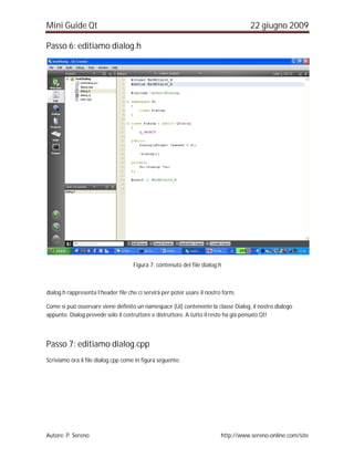 Qt Lezione1: Creare una dialog Window con Qt Creator in 10 semplici ...