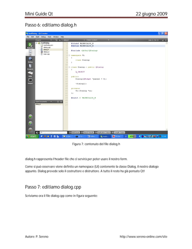 Qt Lezione1: Creare una dialog Window con Qt Creator in 10 semplici passi | PDF | Computer ...