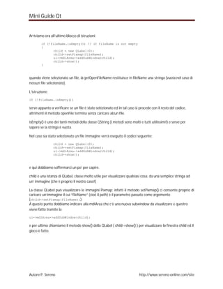 Qt Lezione3: un visualizzatore di immagini | PDF