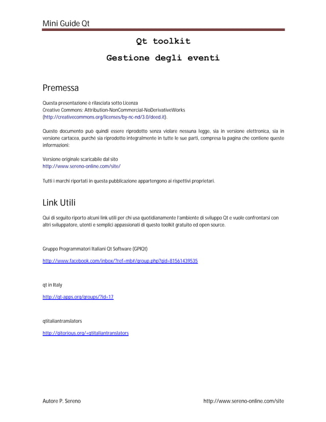 Qt Lezione6 | PDF | Programming Languages | Computing