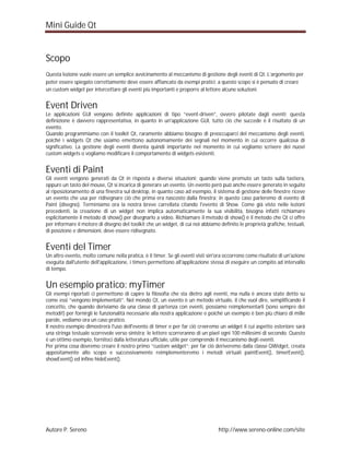 Qt Lezione6 | PDF