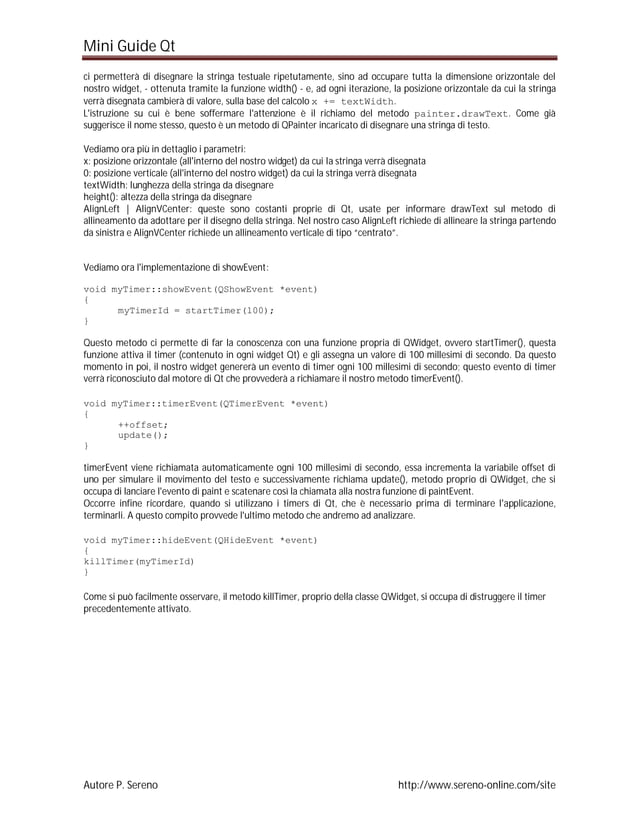 Qt Lezione6 Pdf Programming Languages Computing