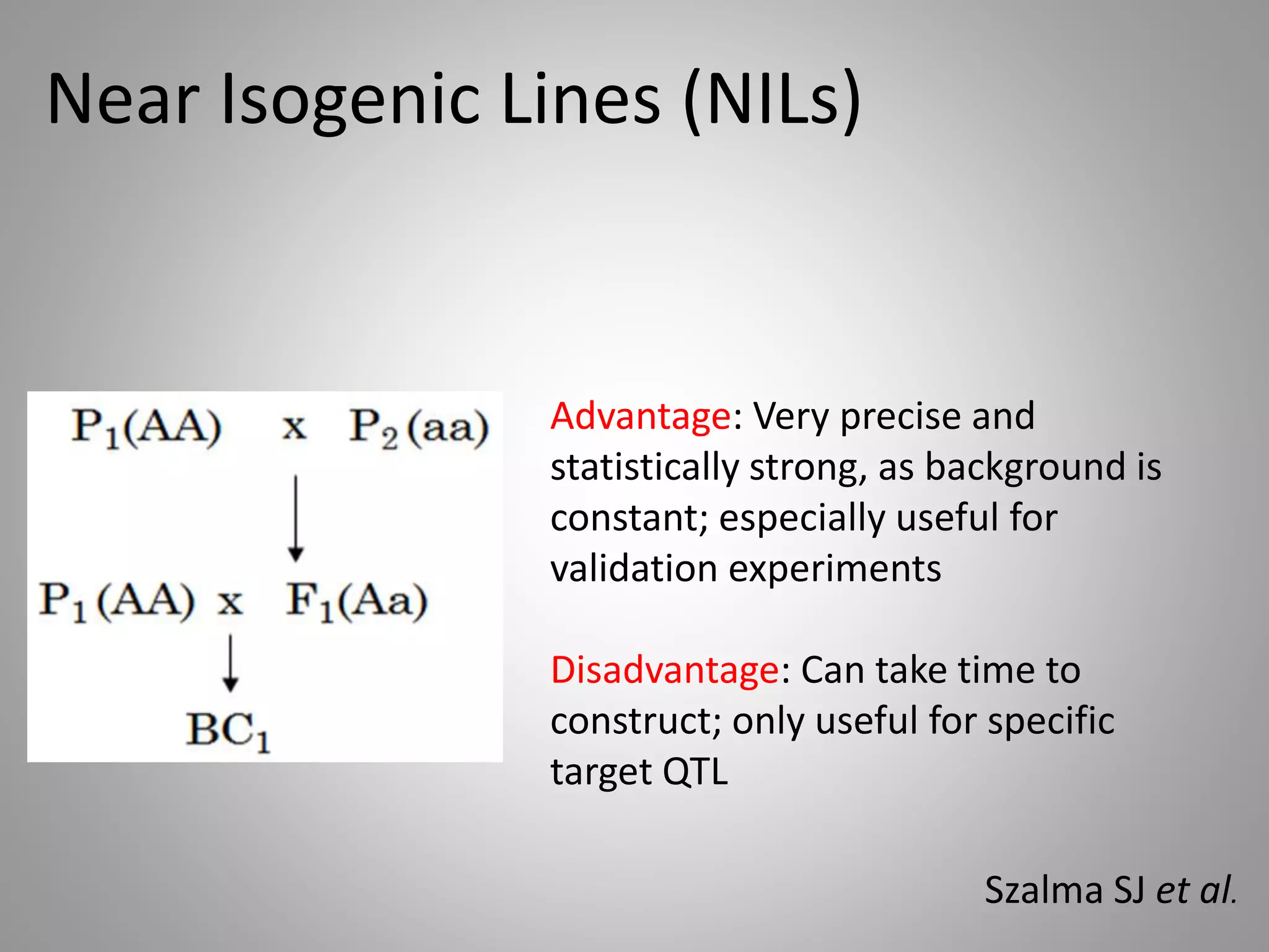 QTL MAPPING & ANALYSIS | PPTX