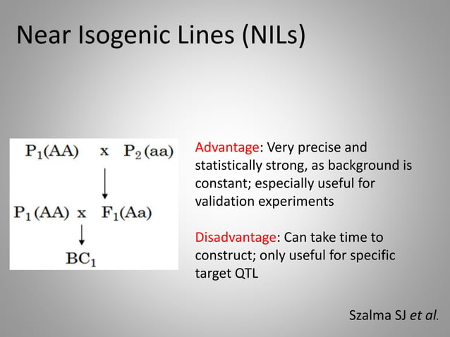 QTL MAPPING & ANALYSIS | PPTX | Genetics | Science
