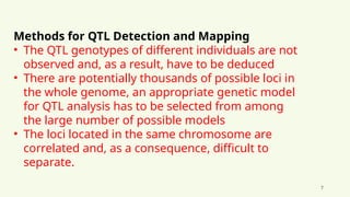 Quantitative trait Loci Mapping in agriculture.pptx
