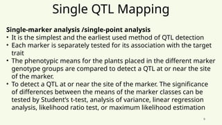 Quantitative trait Loci Mapping in agriculture.pptx