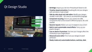 Qt Technology Overview for: MedAcuity | PPT