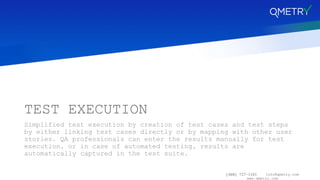 Test Management Tool Features | PPTX