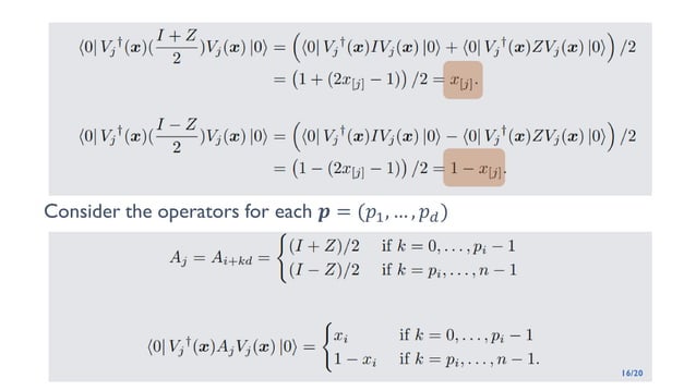QTML2021 UAP Quantum Feature Map | PPT