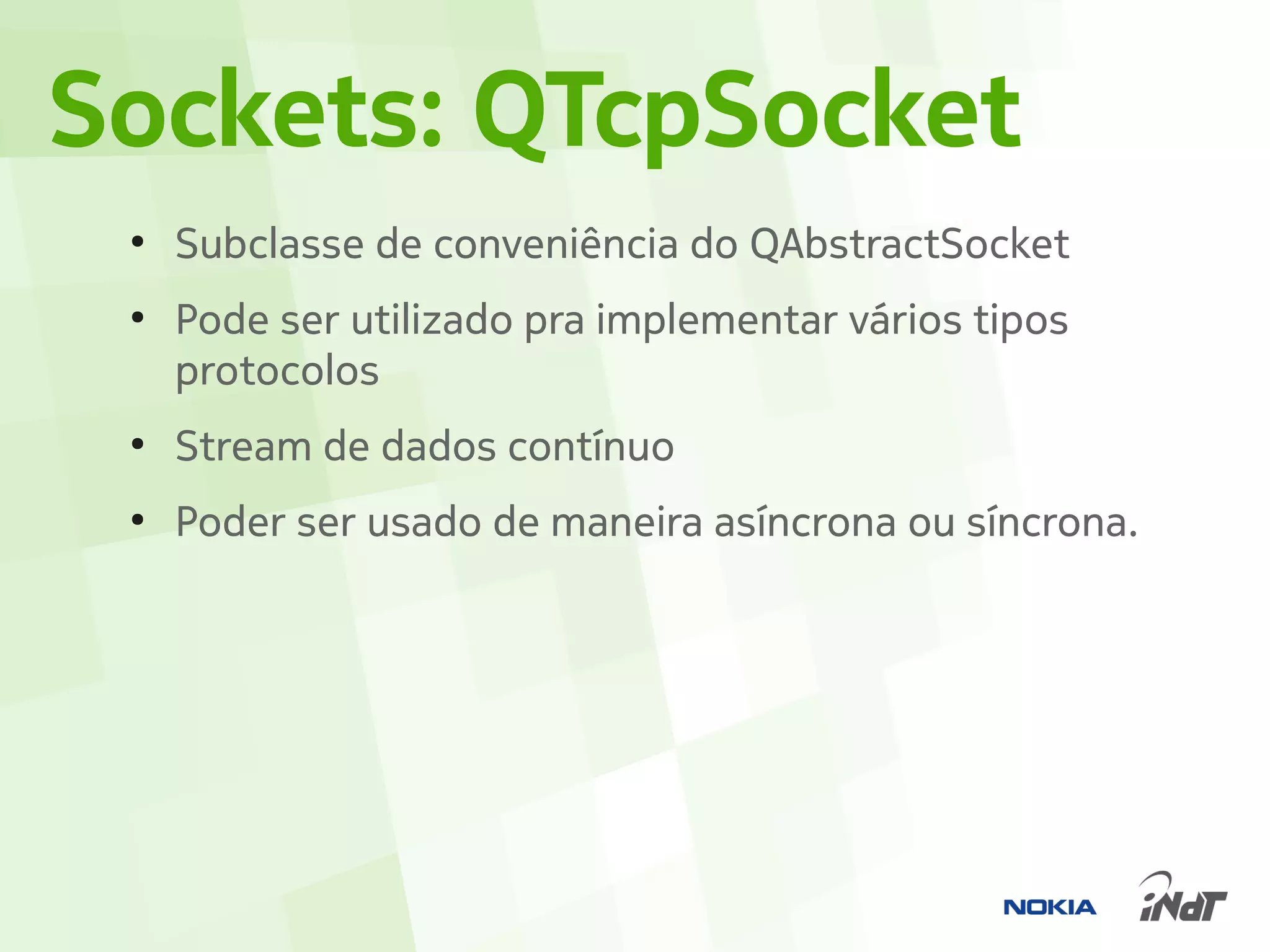 Qt Network Explained (Portuguese) | PDF