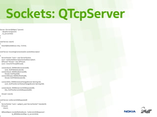 Qt Network Explained (Portuguese) | PDF