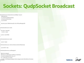 Qt Network Explained (Portuguese) | PDF