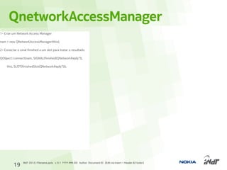 Qt Network Explained (Portuguese) | PDF