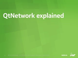 Qt Network Explained (Portuguese) | PDF