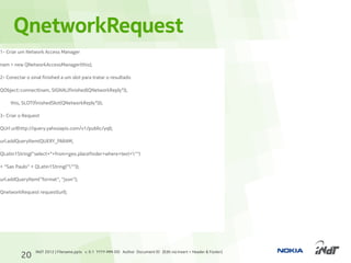 Qt Network Explained (Portuguese) | PDF