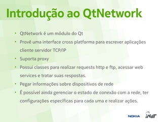 Qt Network Explained (Portuguese) | PDF