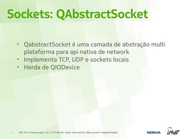 Qt Network Explained (Portuguese) | PDF