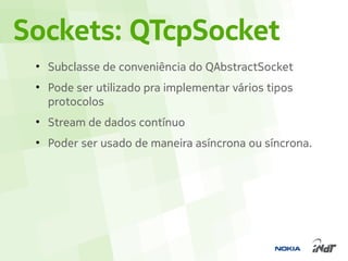 Qt Network Explained (Portuguese) | PDF