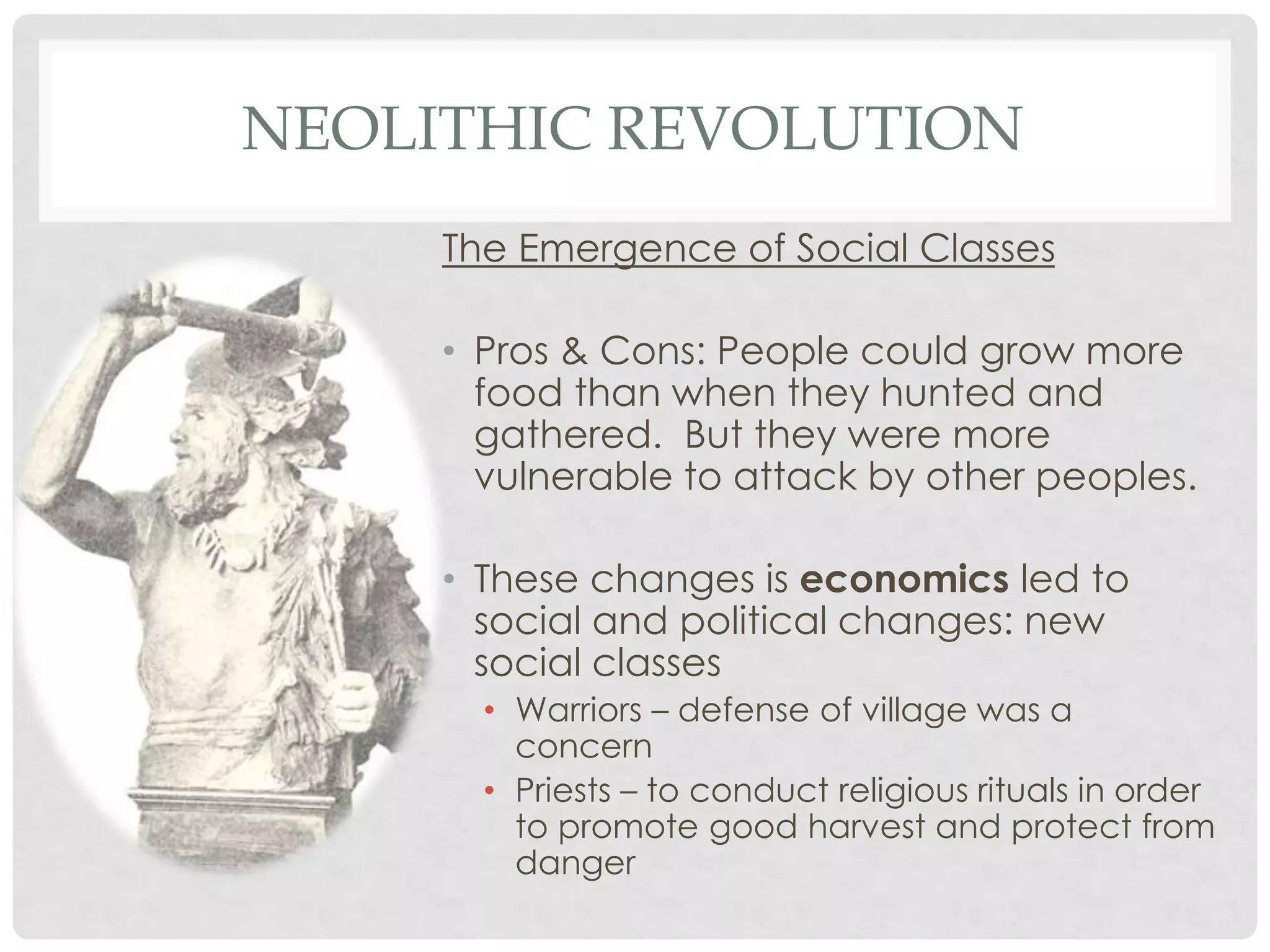 Emergence of civilization | PPT
