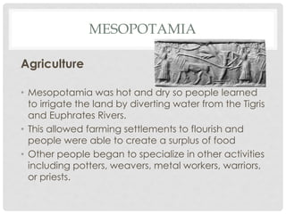 Emergence of civilization | PPT