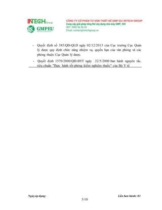 Quy trình đào tạo, đánh giá cán bộ thanh tra GPs | DOCX