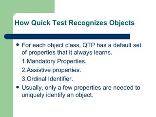 Qtp 92 Tutorial | PPT