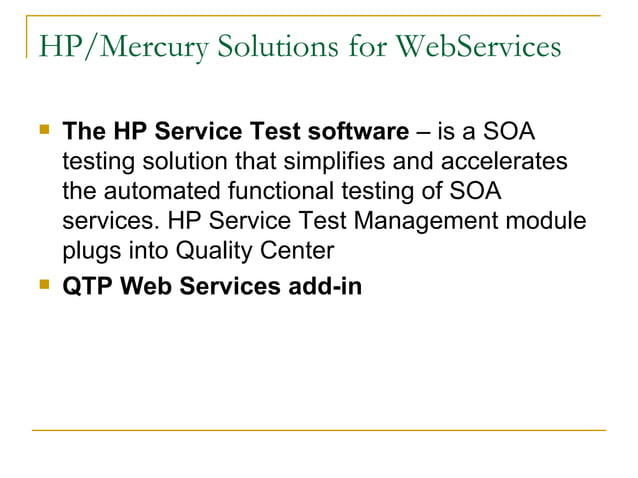 Qtp not just for gui anymore | PPT